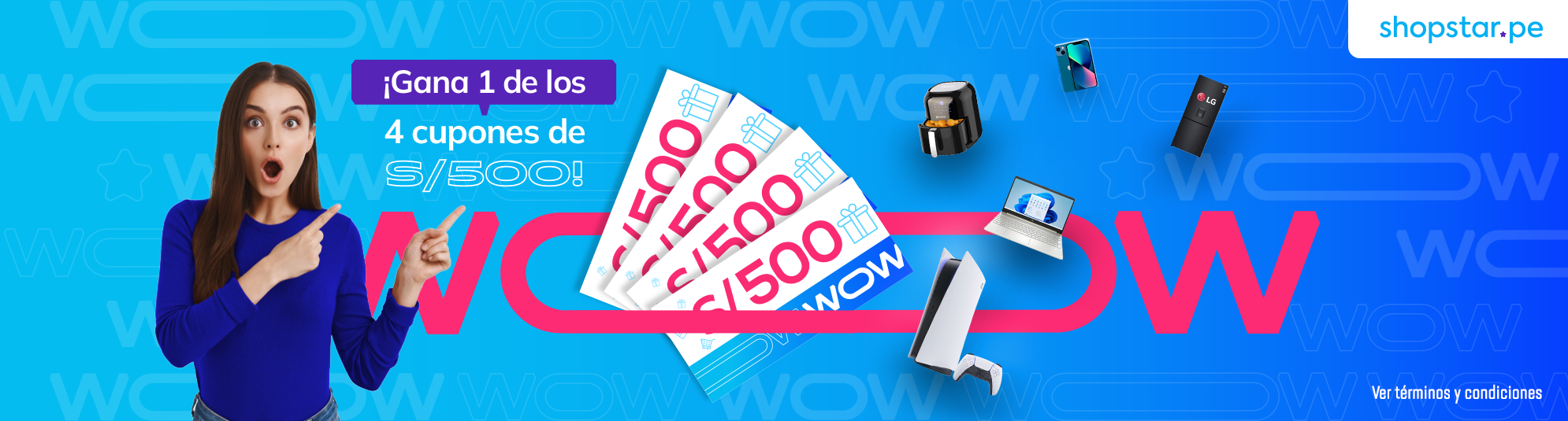 Shopstar: Sorteo Cyber Wow Octubre